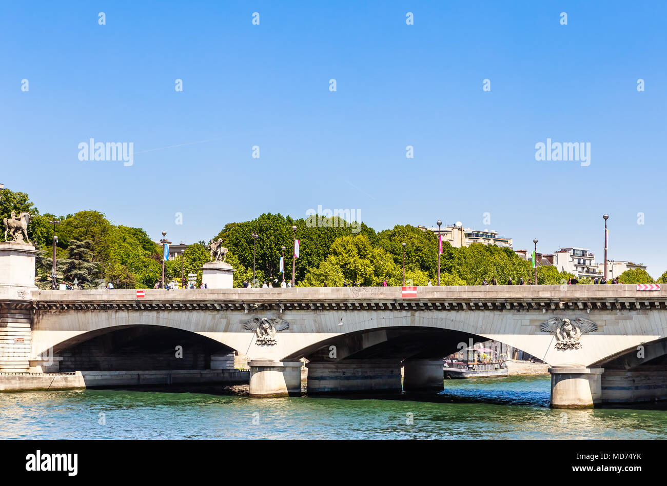 Pont d'Iena (Jena Bridge) , Paris, France Stock Photo - Alamy
