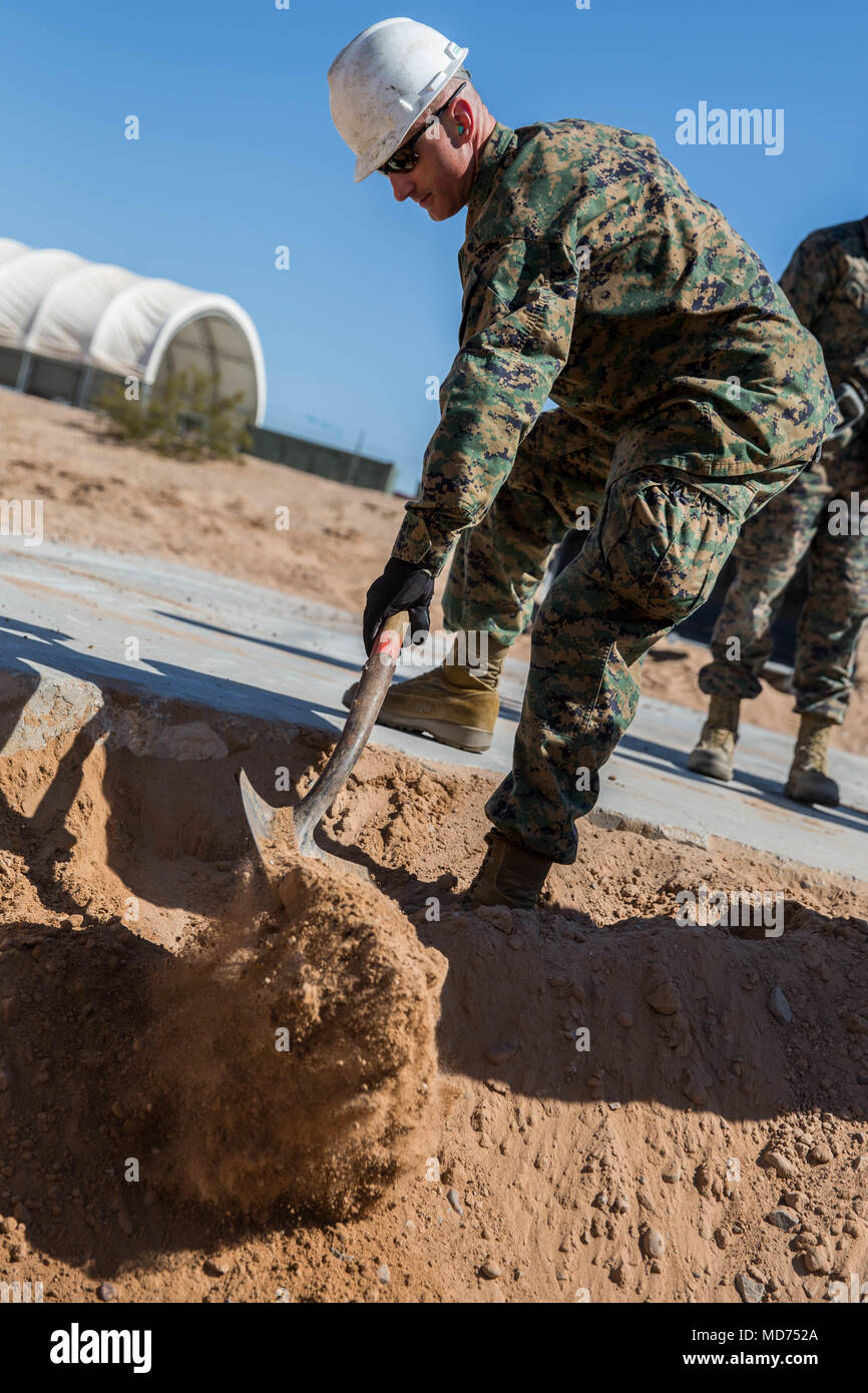 Maj. Sean Hulsey, a Marine Wing Support Squadron 473 airfield ...