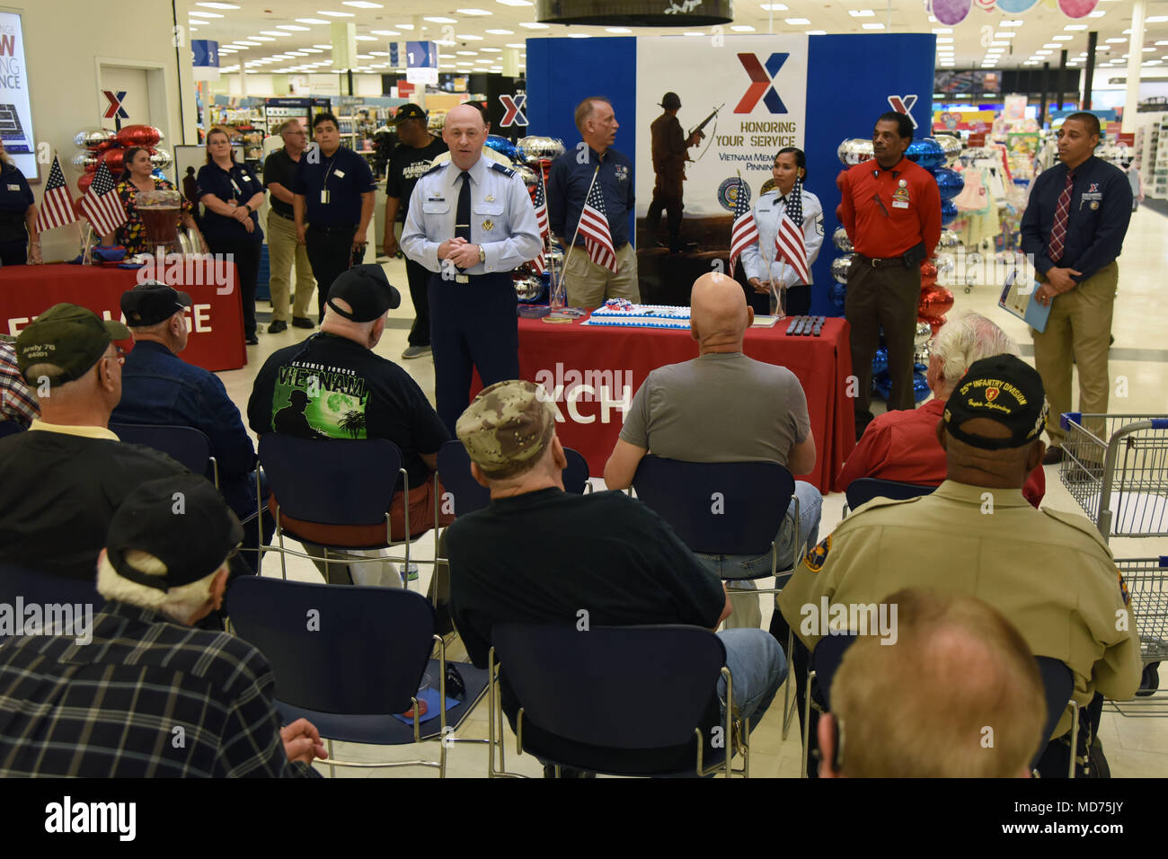 U.S. Air Force Col. Danny Davis, 81st Mission Support Group commander ...