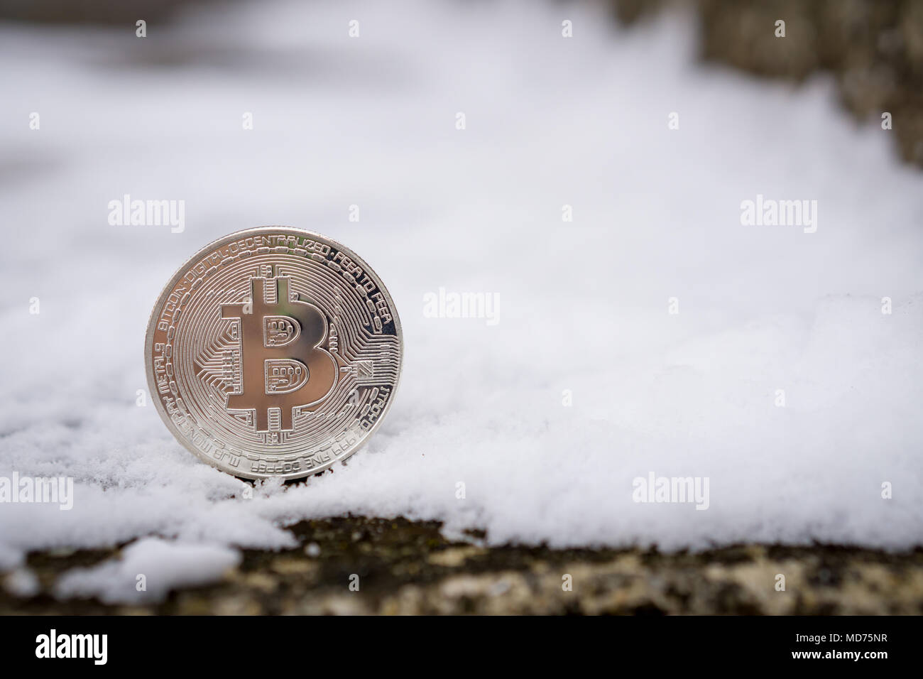 Cryptocurrency frozen hi-res stock photography and images - Alamy