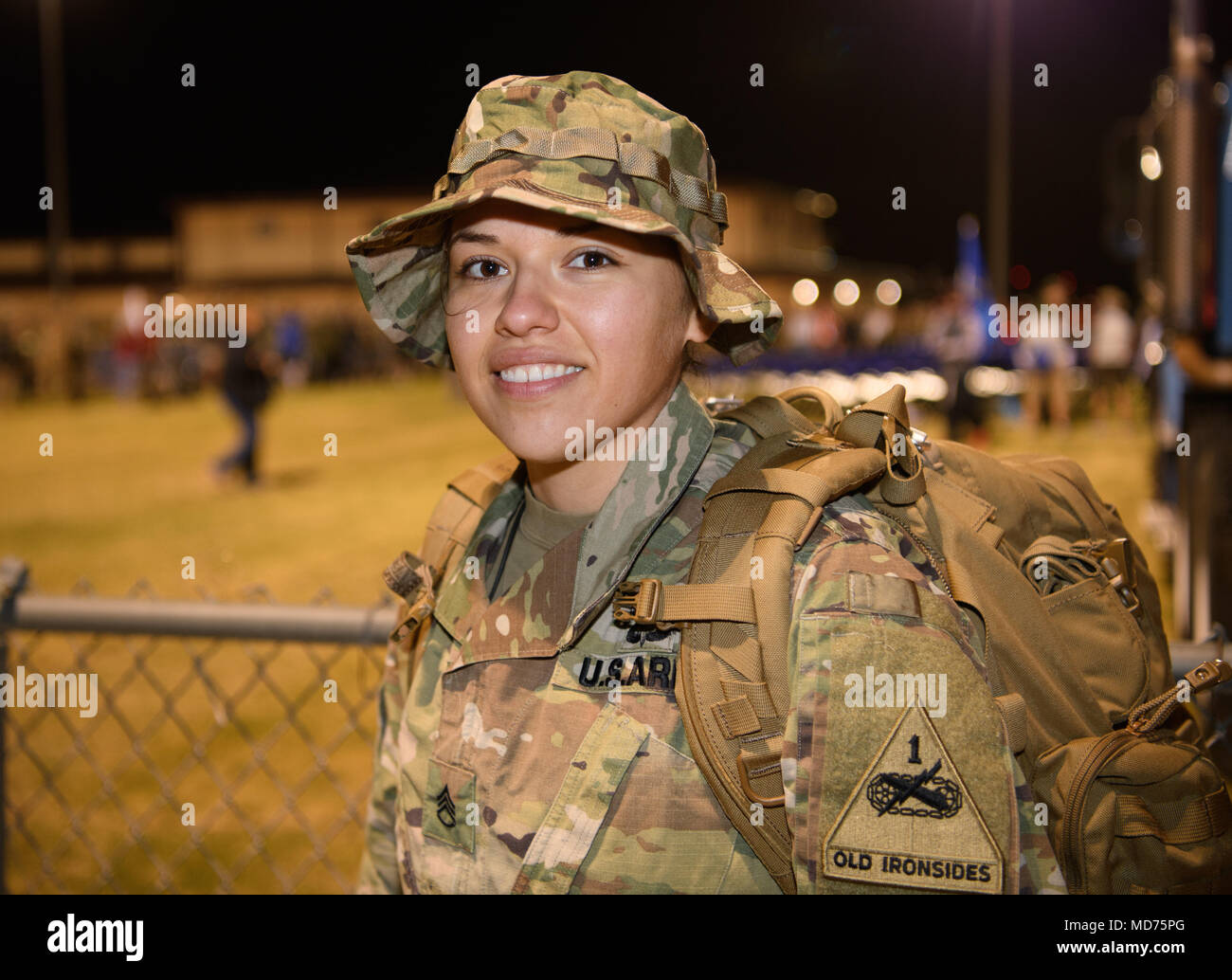 U.S. Army Soldier SSgt Angie Trejo, 1st Armored Division Artillery, Ft ...