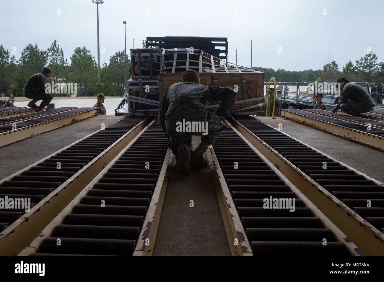 Tunner 60k aircraft cargo loader hi-res stock photography and images ...