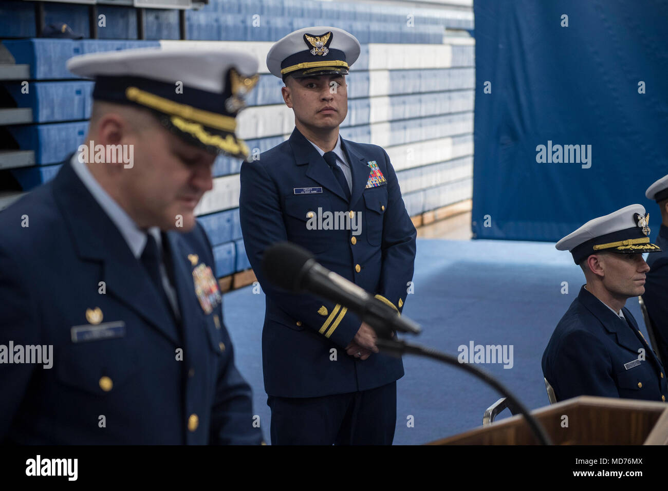 LT Steven Graff, with the Coast Guard Office of Reserve Affairs ...