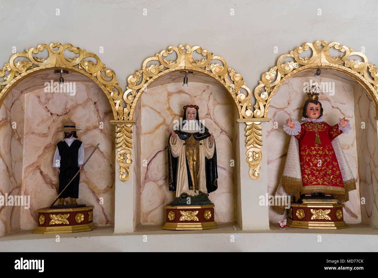 Church of Antioquia, valley of the Lurin river, Lima, Peru Stock Photo ...