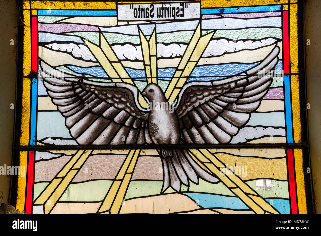 Church of Antioquia, valley of the Lurin river, Lima, Peru Stock Photo ...