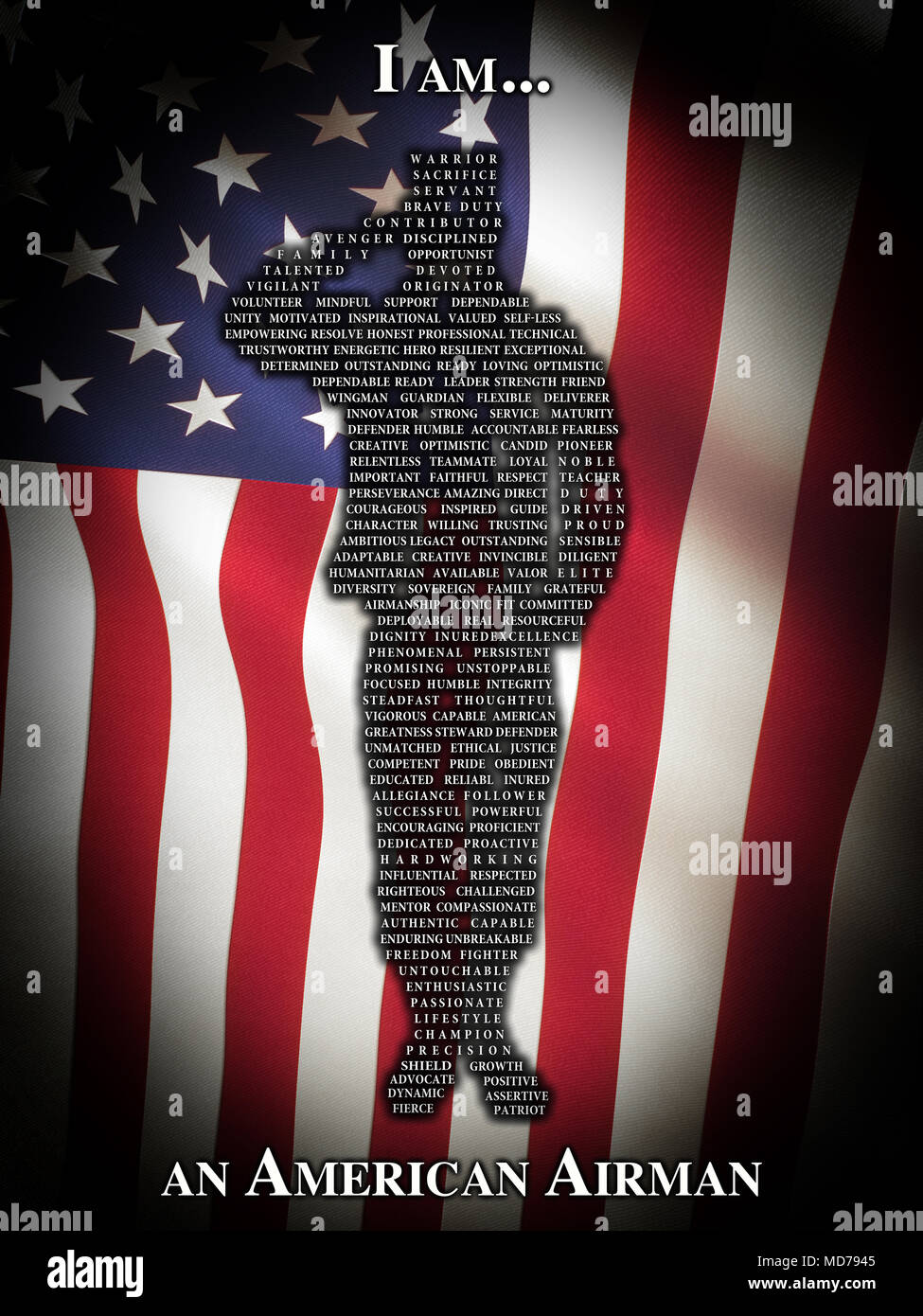 Airmans creed hi-res stock photography and images - Alamy