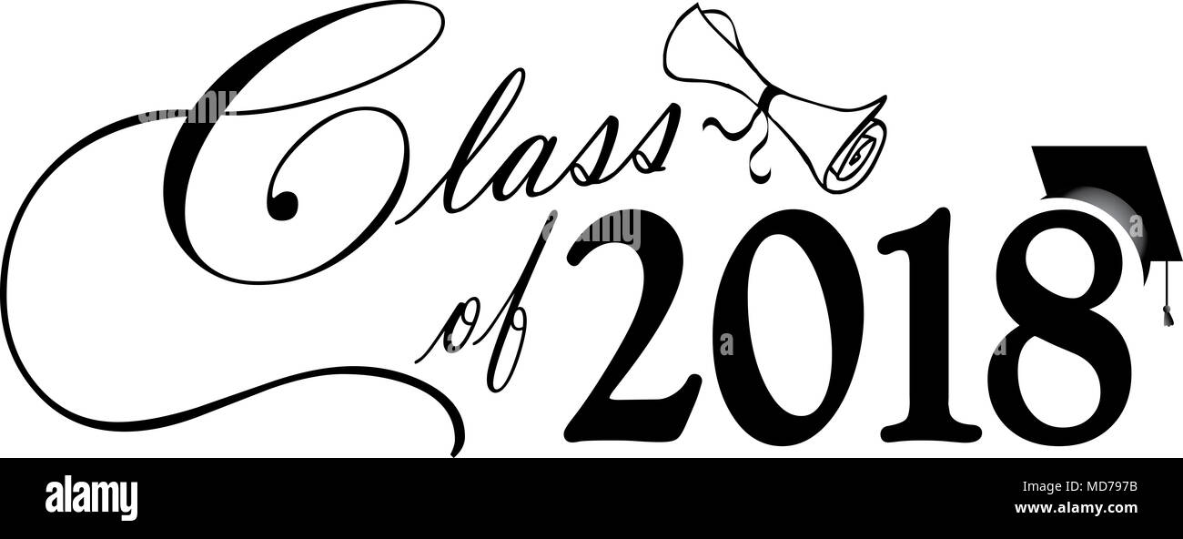 2018 Graduation Class High Resolution Stock Photography and Images - Alamy