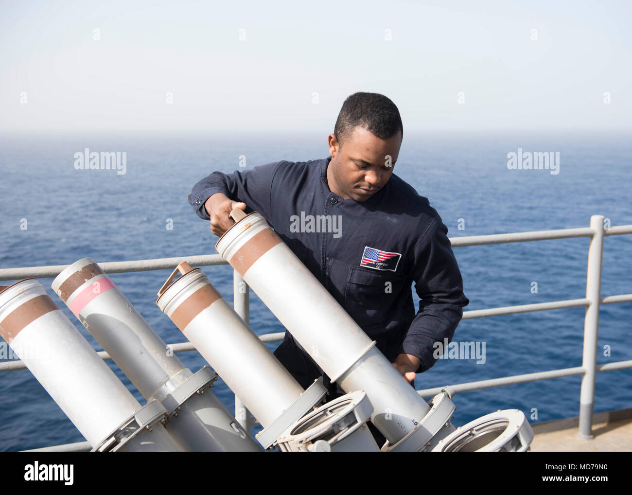 Mark 53 decoy launching system hi-res stock photography and images - Alamy
