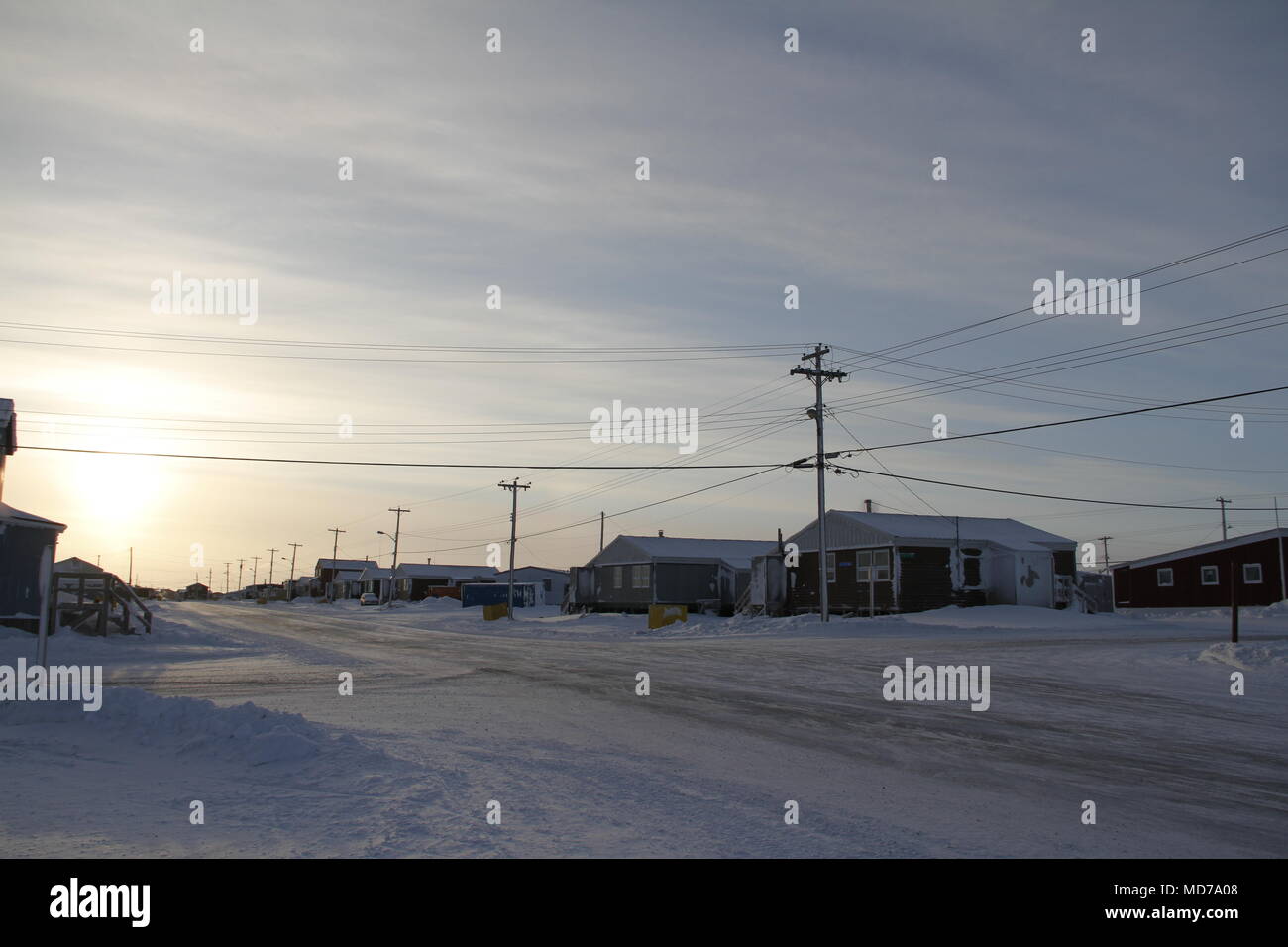 Inuit village canada hi-res stock photography and images - Alamy