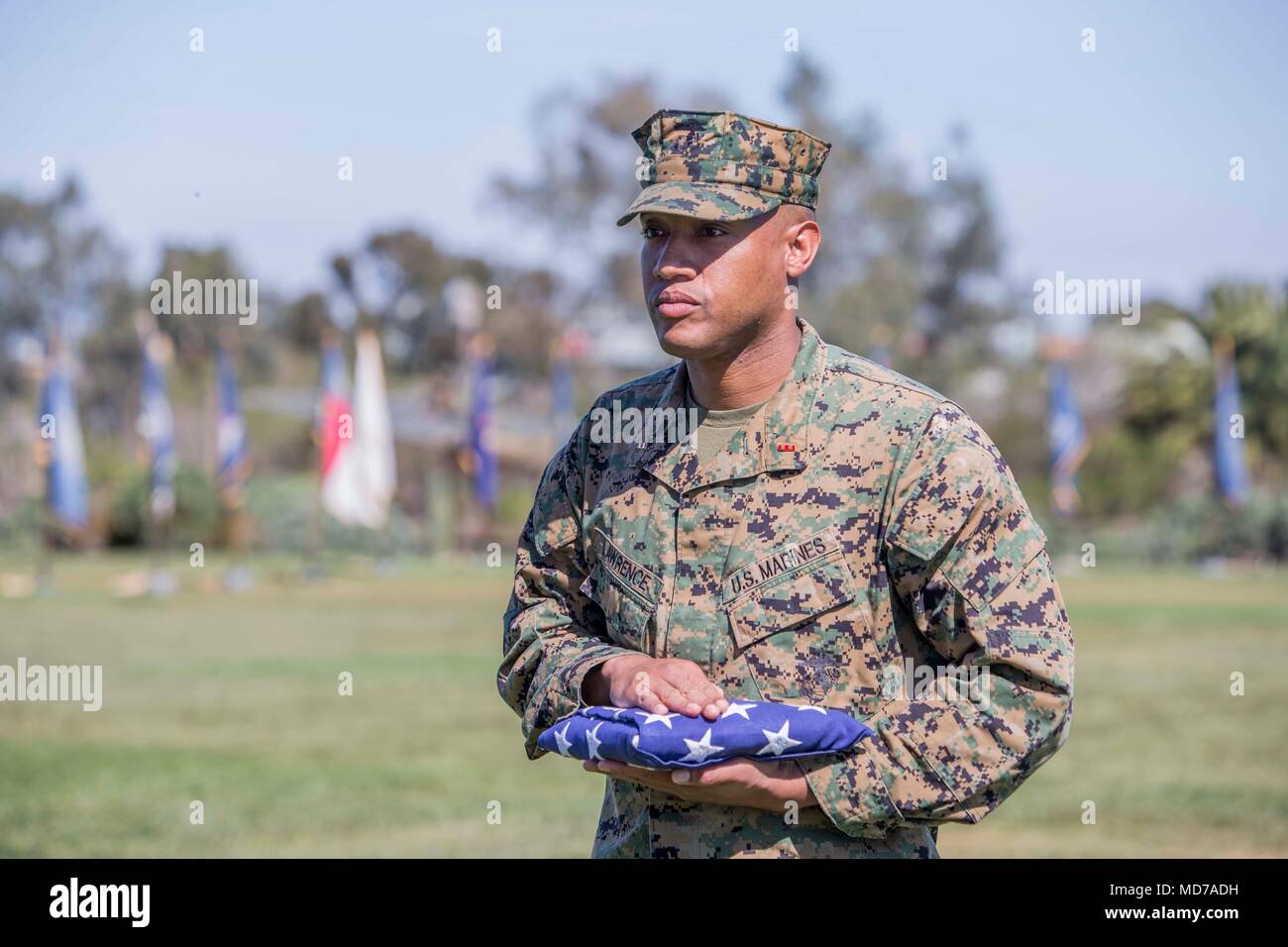 Chief Warrant Officer 2 Issac L. Lawrence Jr., outbound officer in ...
