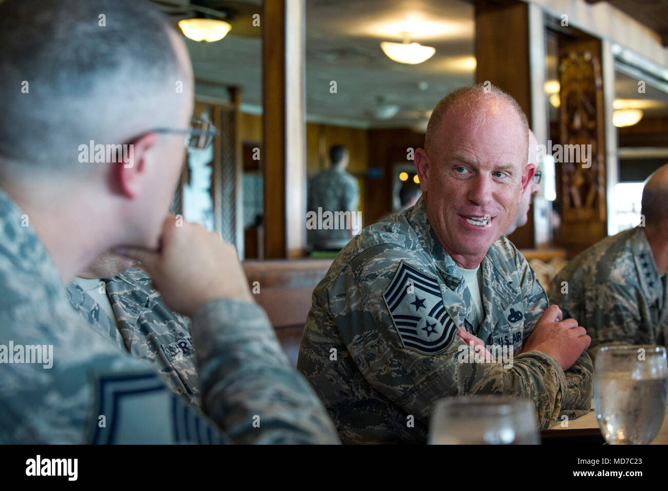 Chief Master Sgt. Frank H. Batten III, Air Combat Command (ACC) command ...