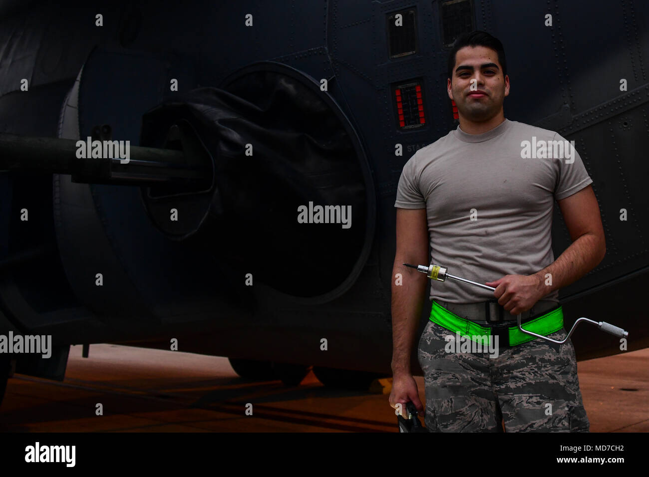 U.S. Air Force Airman 1st Class Daniel Ruiz is an aircraft armament ...