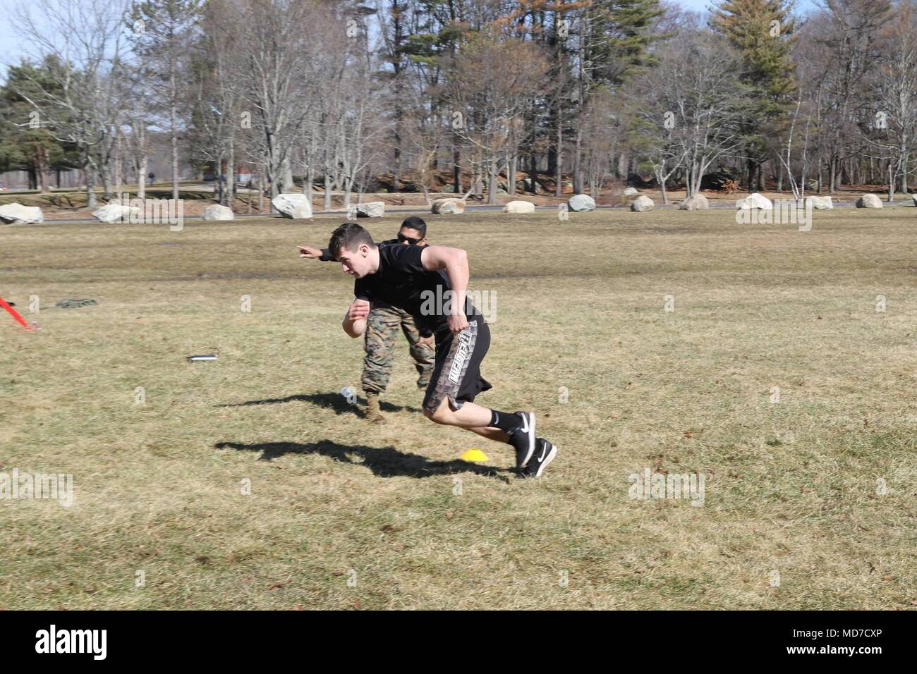 U.S. Marine Corps Staff Sgt. Carlos Arroyo with Recruiting Station ...