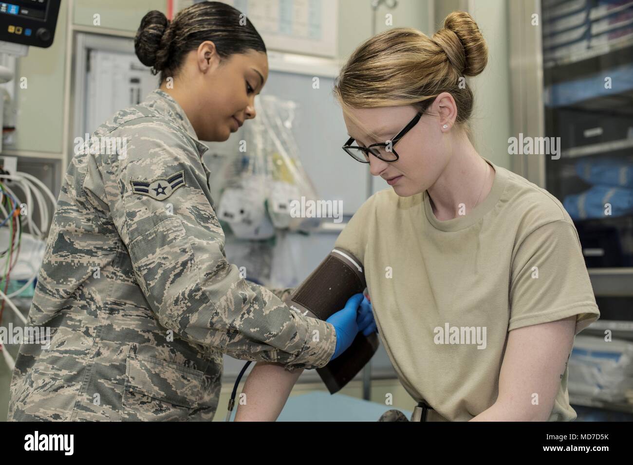 U.S. Air Force Airman 1st Class Blake Ashford, a 35th Medical ...