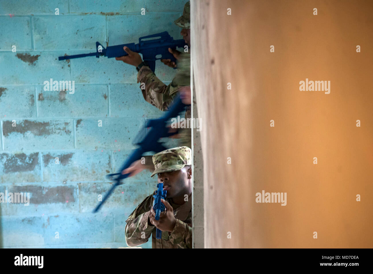 Airman Treyshaun Burnett, 824th Base Defense Squadron fireteam member ...