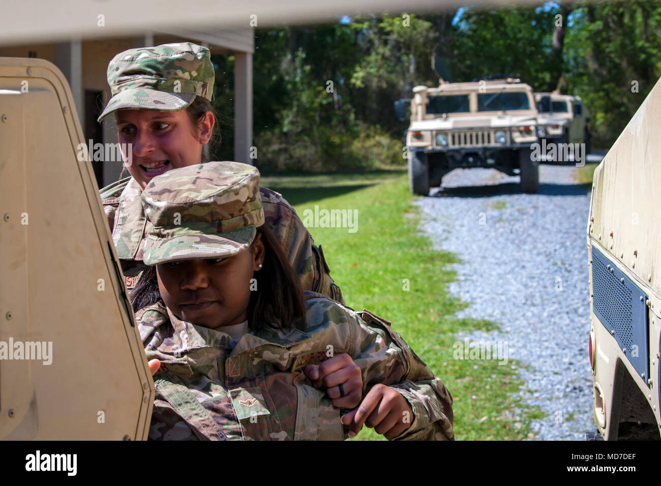 824th base defense squadron fireteam hi-res stock photography and ...
