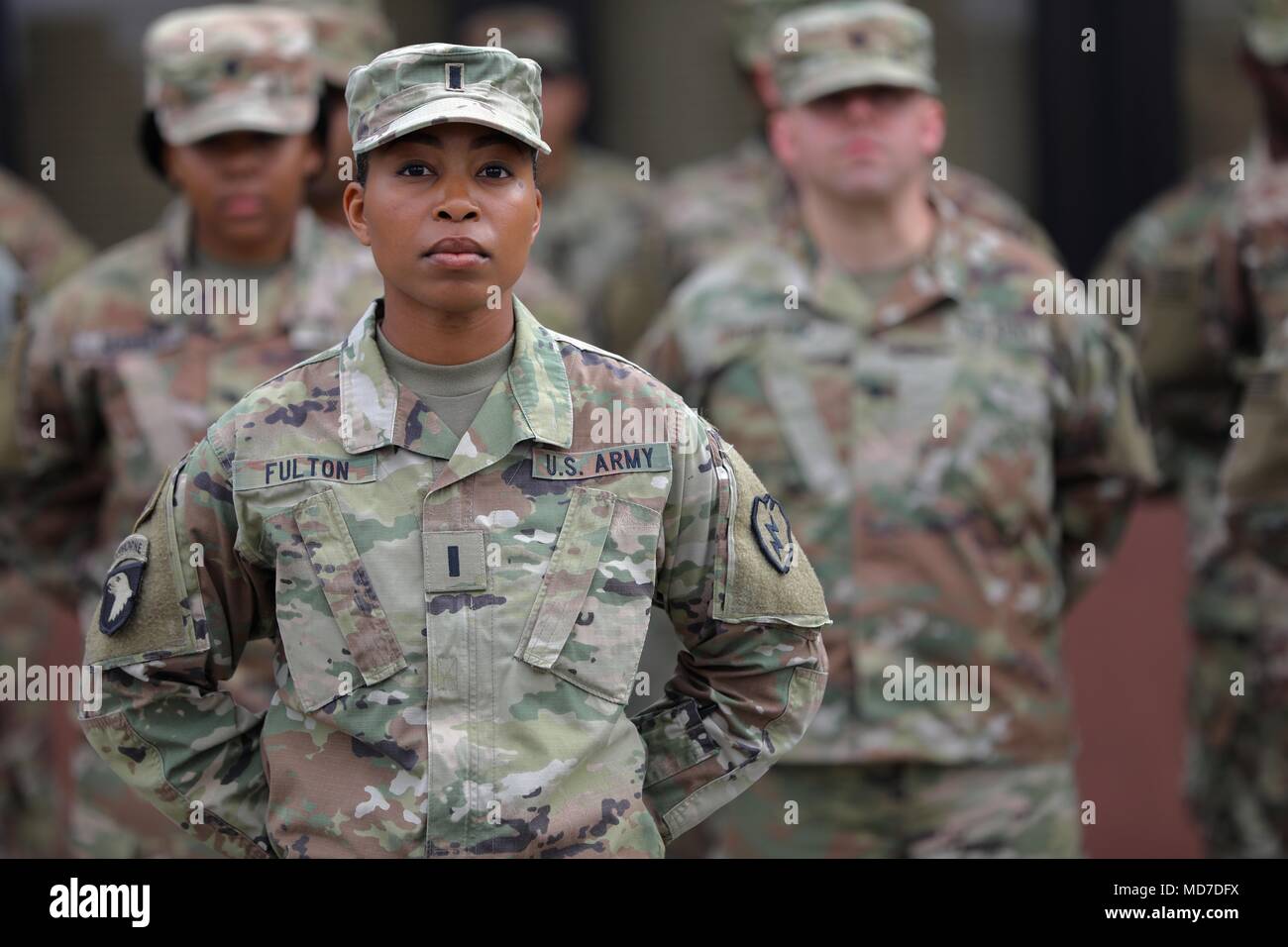 SCHOFIELD BARRACKS, Hawaii – 1st Lt. Shenicquia Fulton, the 259th Human ...