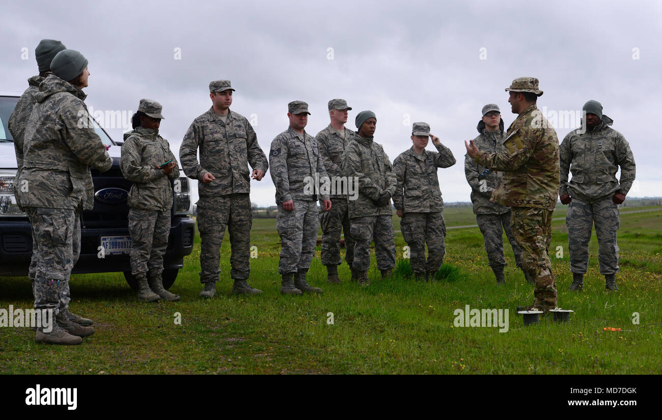 Master Sgt. Jayson Wells, 9th Civil Engineer Squadron explosive ...