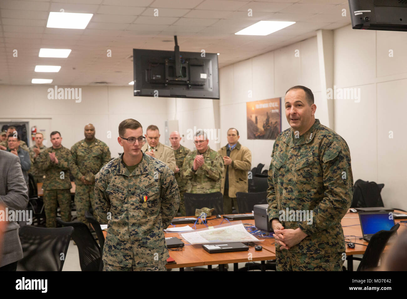 U.S. Marine Lieutenant General Daniel O’Donohue, Deputy Commandant for ...