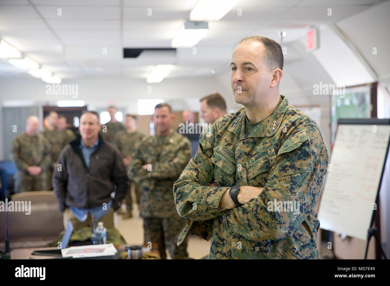 U.S. Marine Lieutenant General Daniel O’Donohue, Deputy Commandant for ...