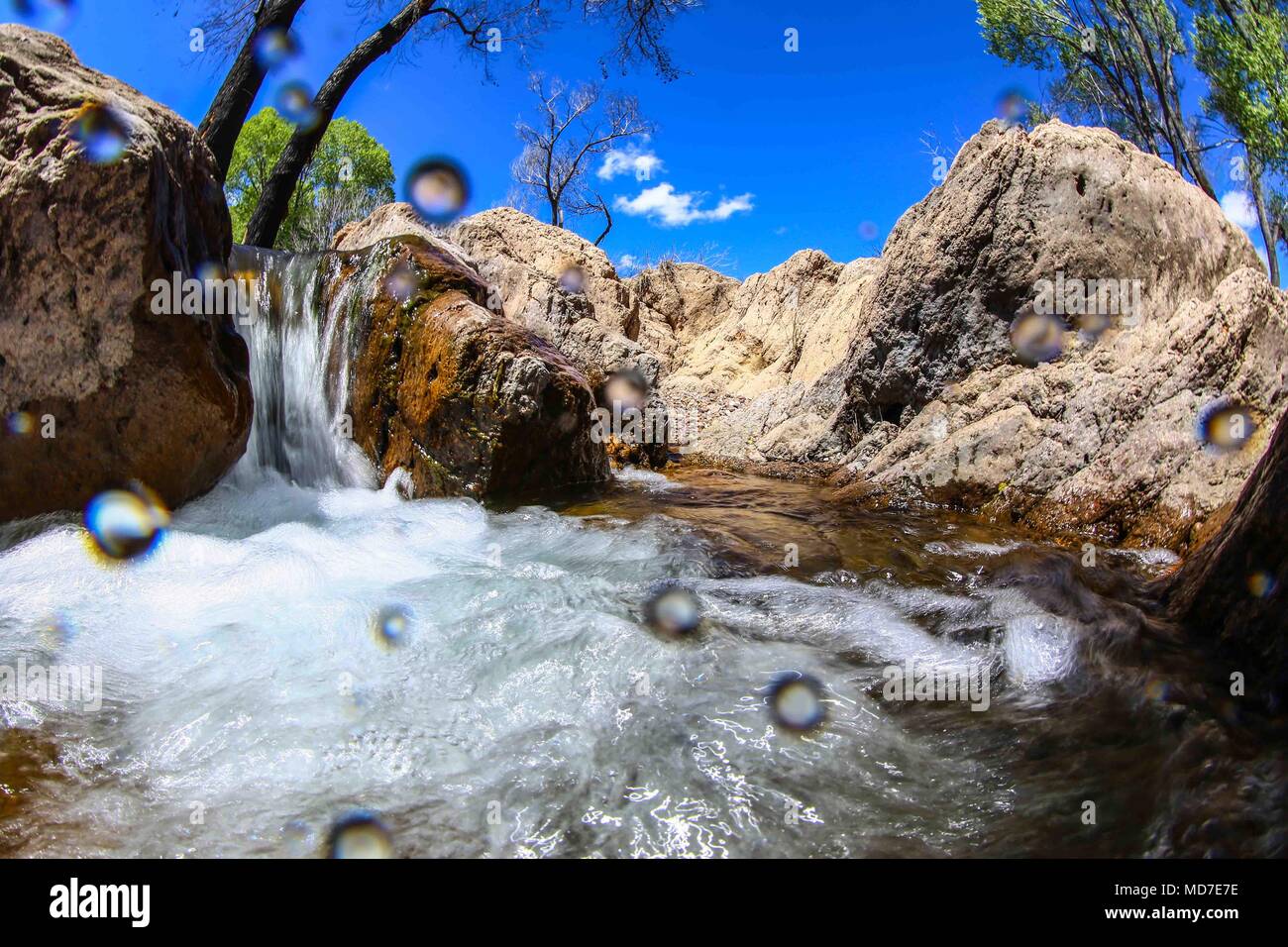 Cuenca del Rio San Pedro, Naturalia Stock Photo - Alamy