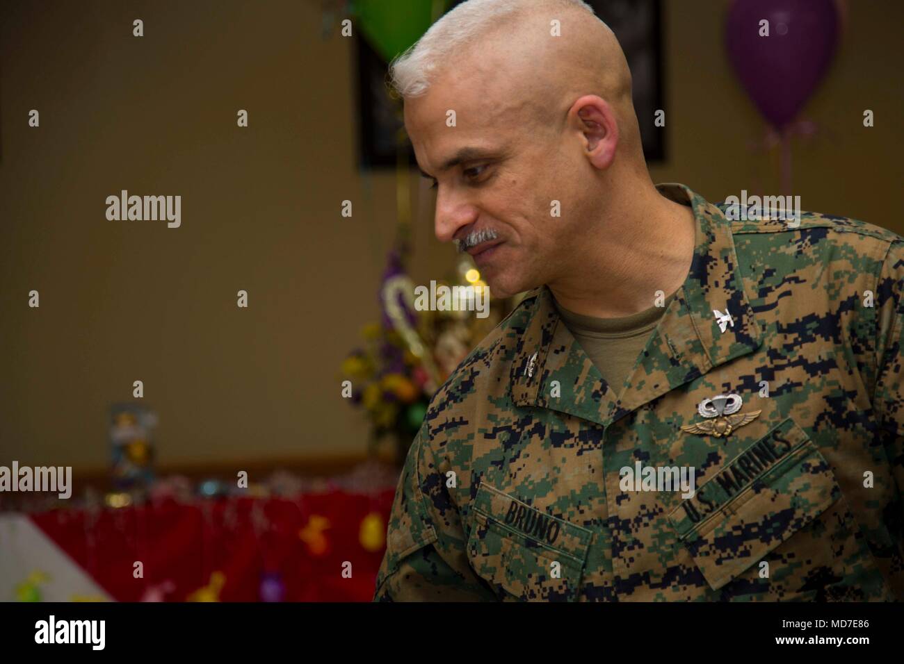 Col. Thomas Bruno, chief of staff, Marine Corps Installations East ...