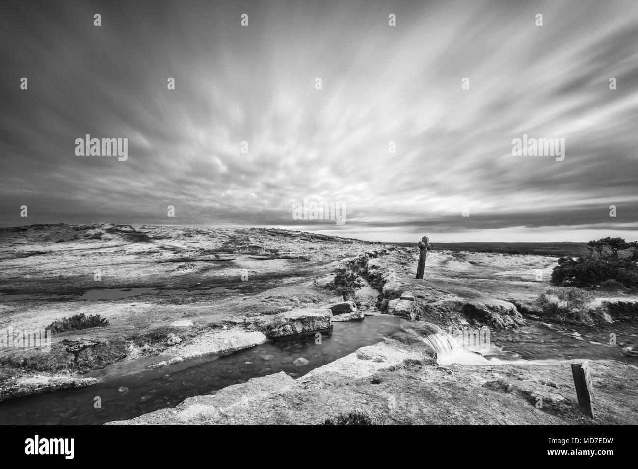 Windy post dartmoor hi-res stock photography and images - Alamy