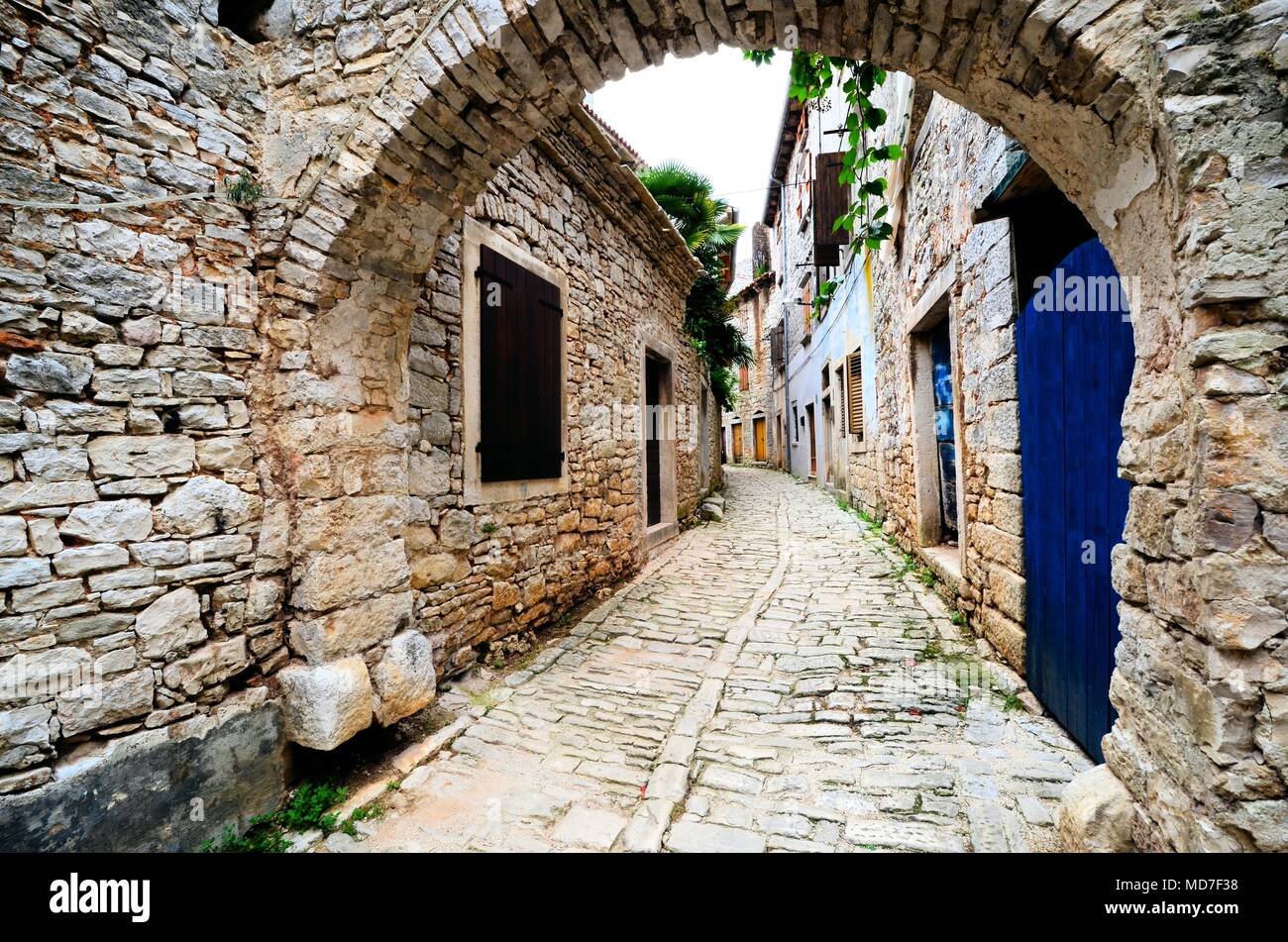 Old croatian village hi-res stock photography and images - Alamy
