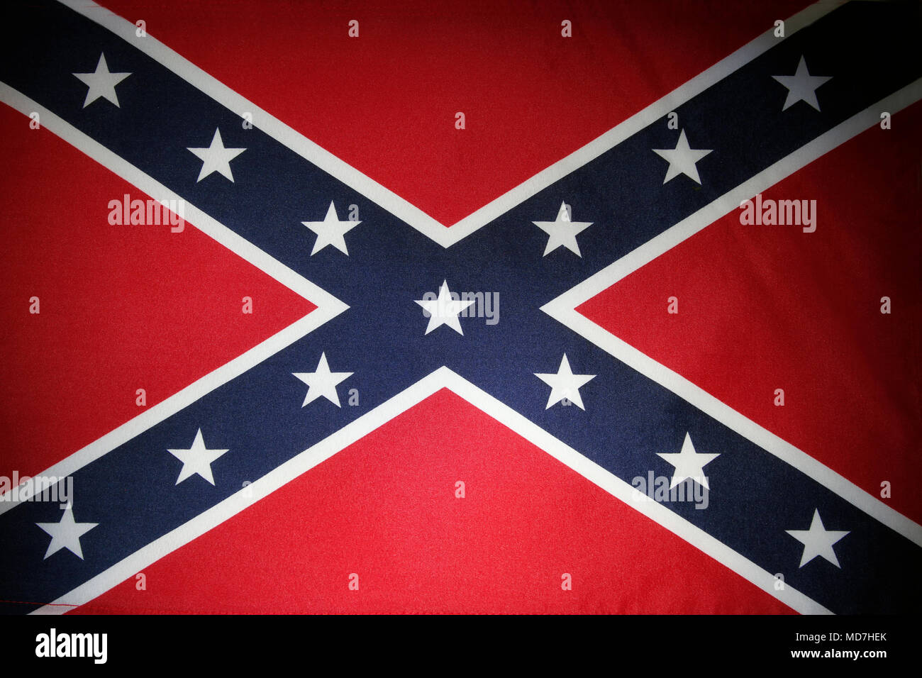 Closeup of the Confederate flag Stock Photo - Alamy