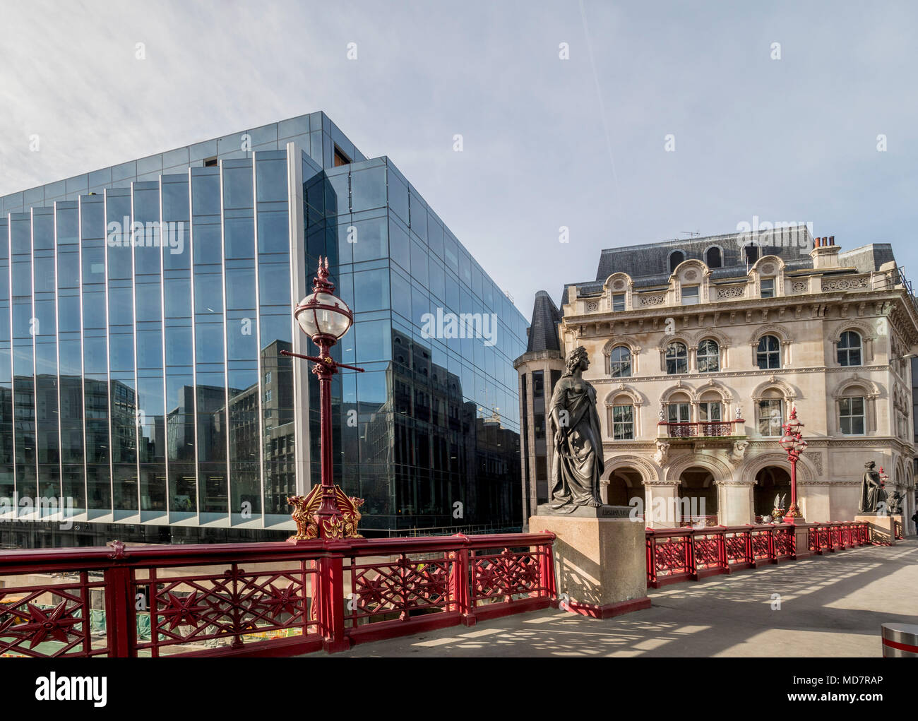 Holborn Viaduct, a cast-iron girder bridge in London and the name of ...