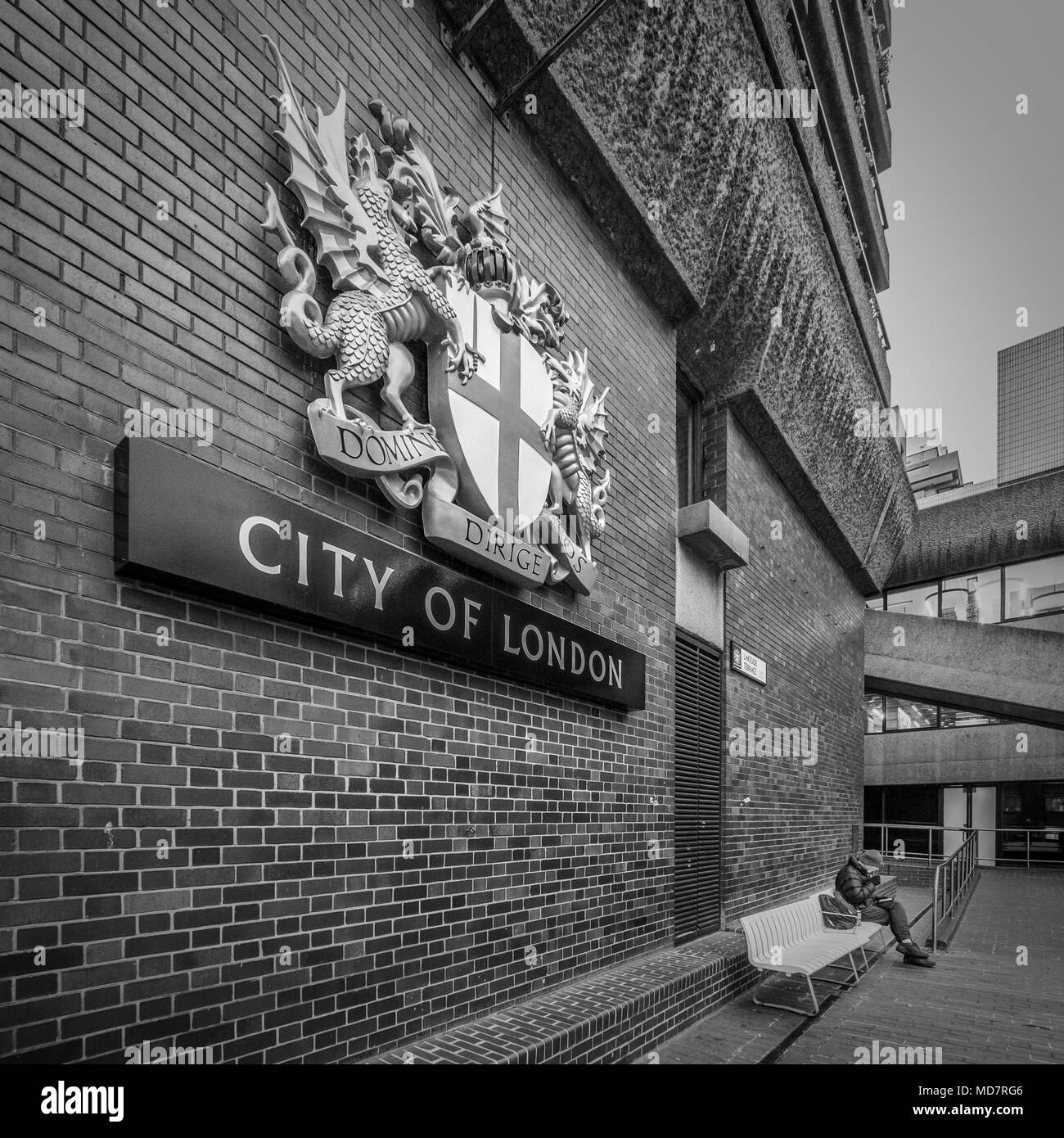 London wall barbican hi-res stock photography and images - Alamy