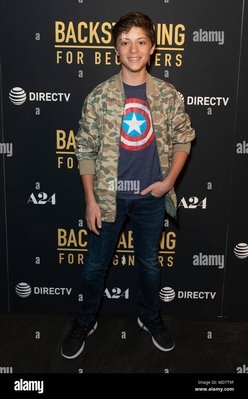 New York, United States. 17th Apr, 2018. Kobi Frumer attends ...