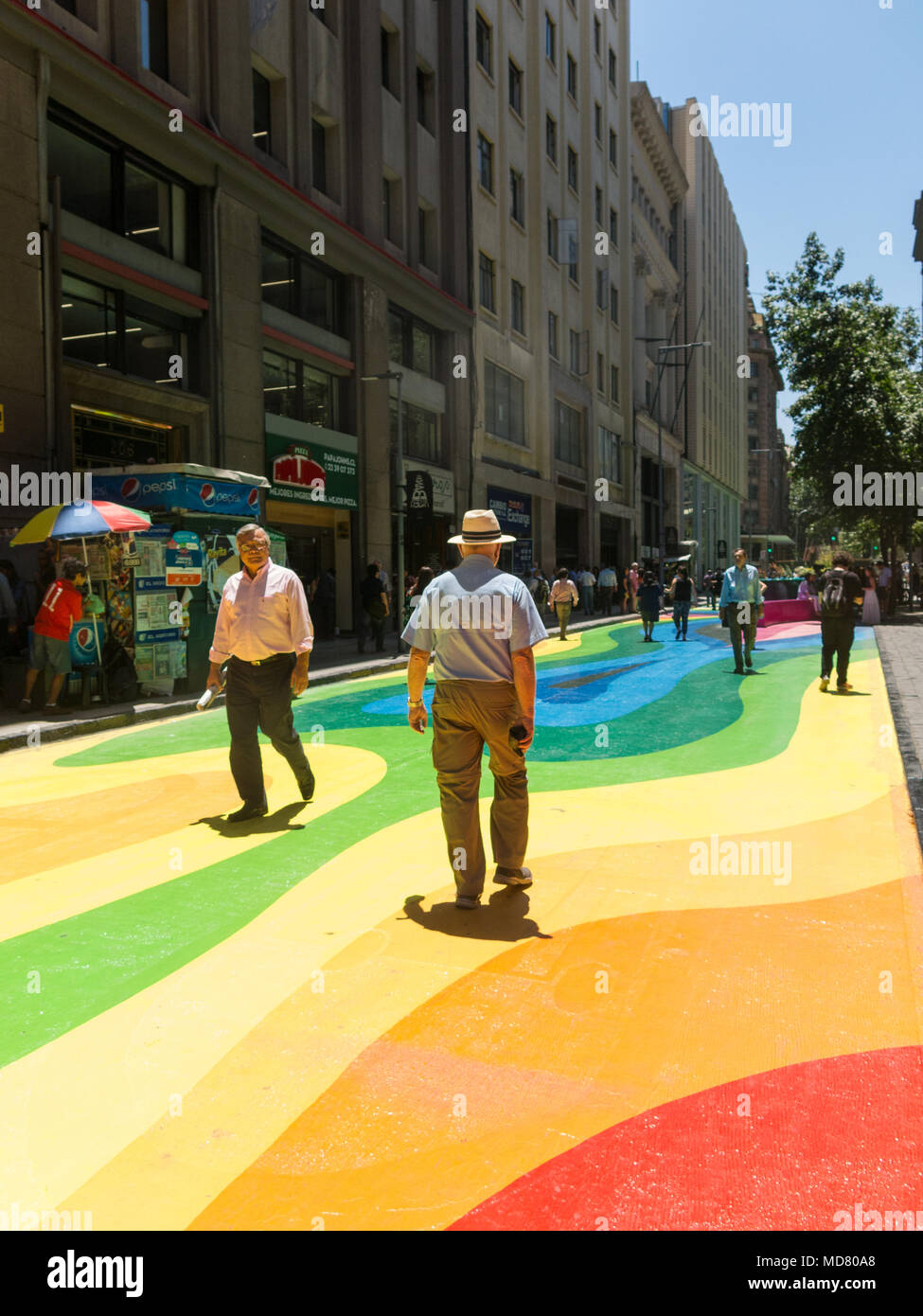 Paseo de la bandera hi-res stock photography and images - Alamy