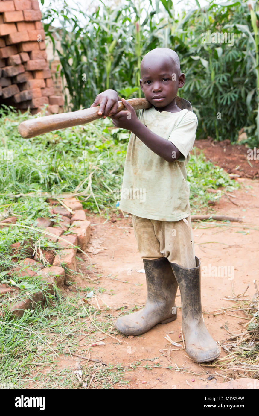 Hoe farming africa hi-res stock photography and images - Alamy