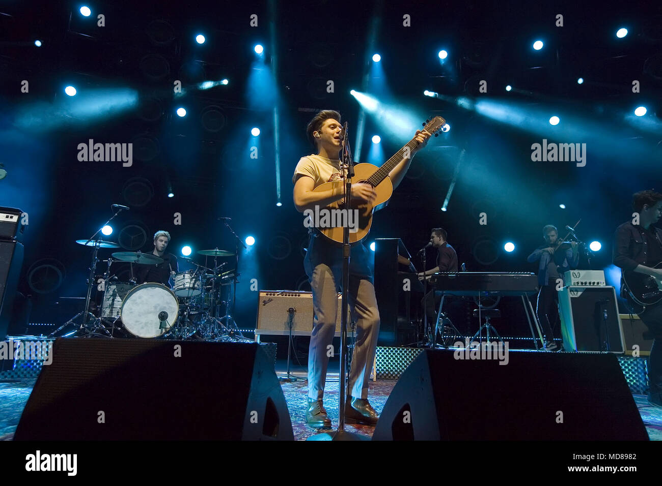 Niall Horan performing live in concert at the Armadillo, the Scottish ...