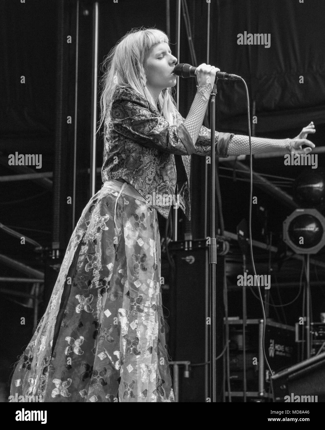 Norwegian singer aurora hi-res stock photography and images - Alamy