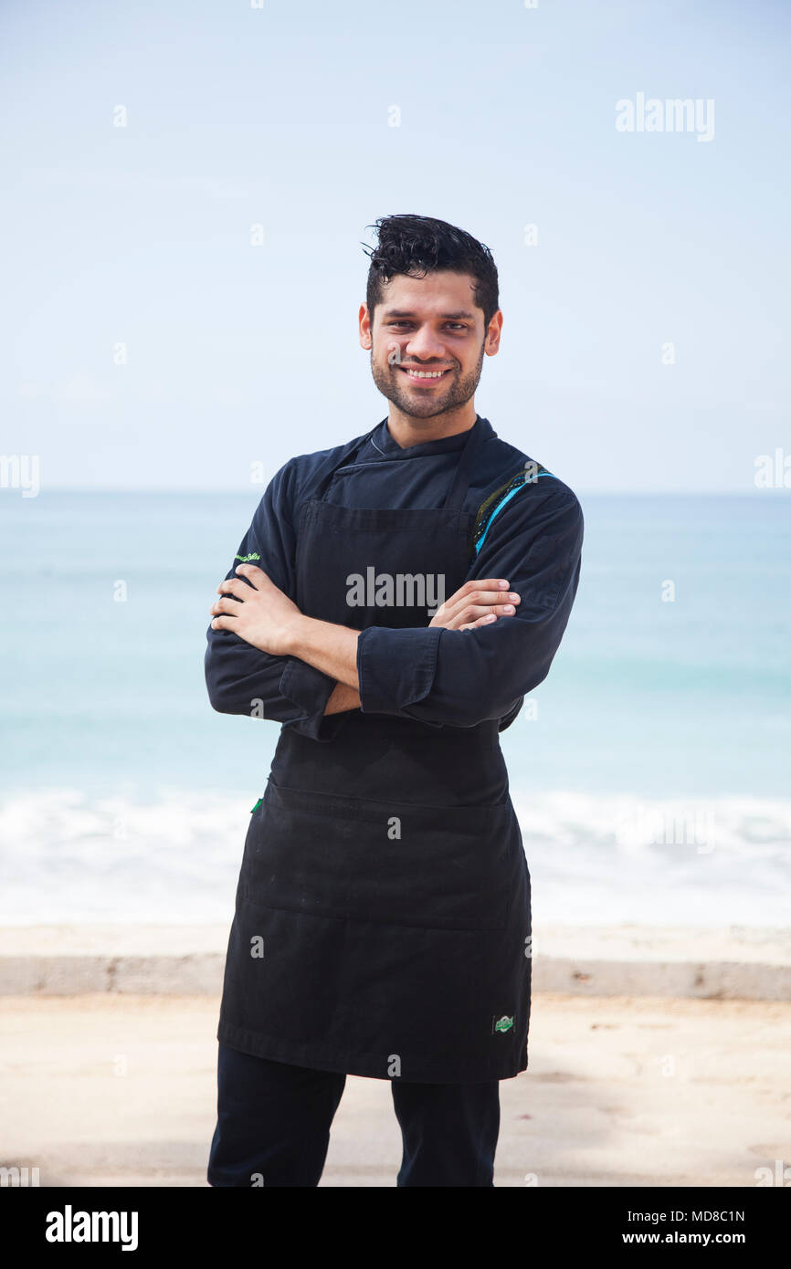 Portrait of chef Alan Zamudio of La Mazatleca Mazatlan, Mexico Stock ...
