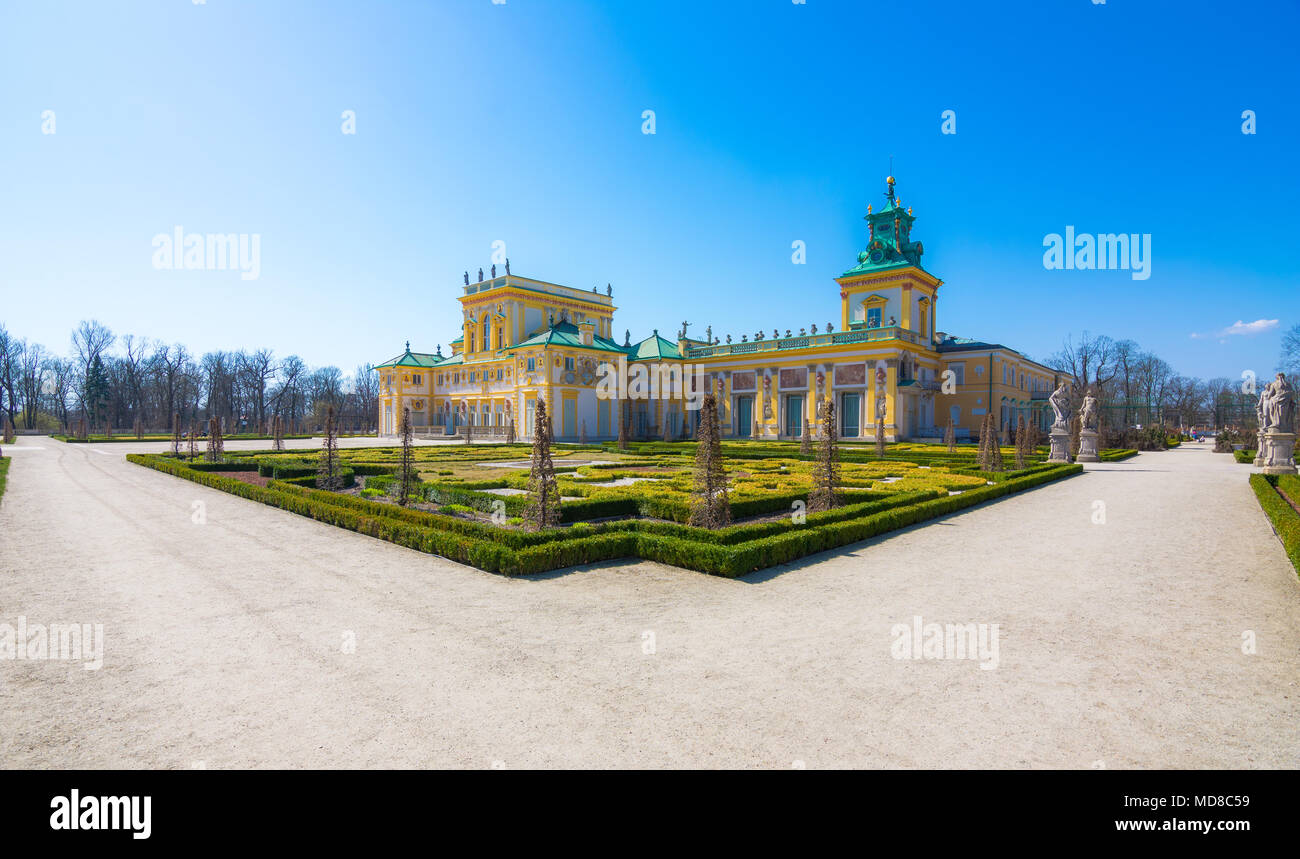 Wilanów palace museum and park hi-res stock photography and images - Alamy