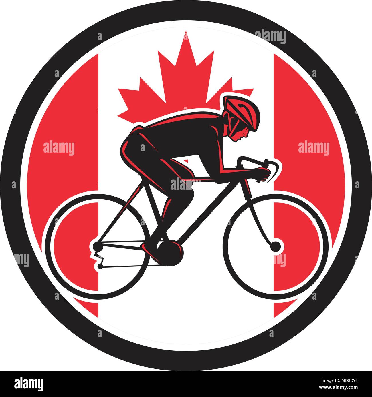 Canadian racing Stock Vector Images - Alamy