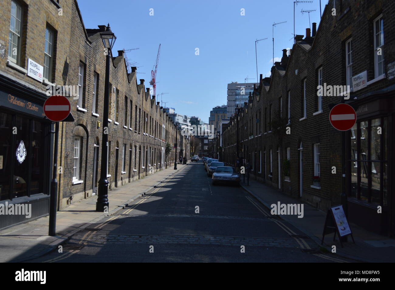 The houses of Roupell Street, London Stock Photo - Alamy