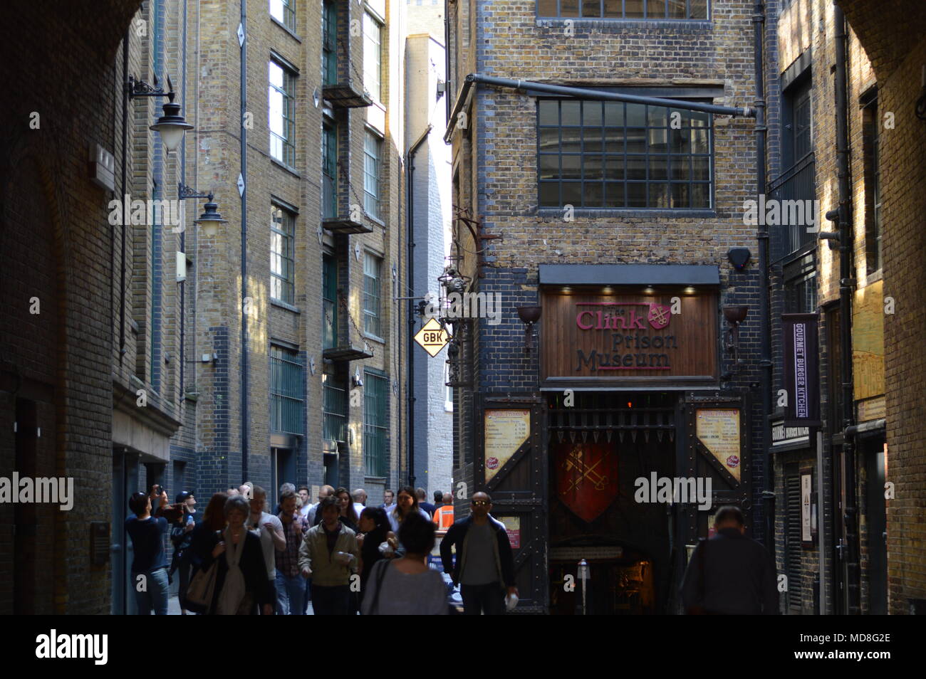 The entrance to the Clink Prison Museum in Southwark, London Stock ...