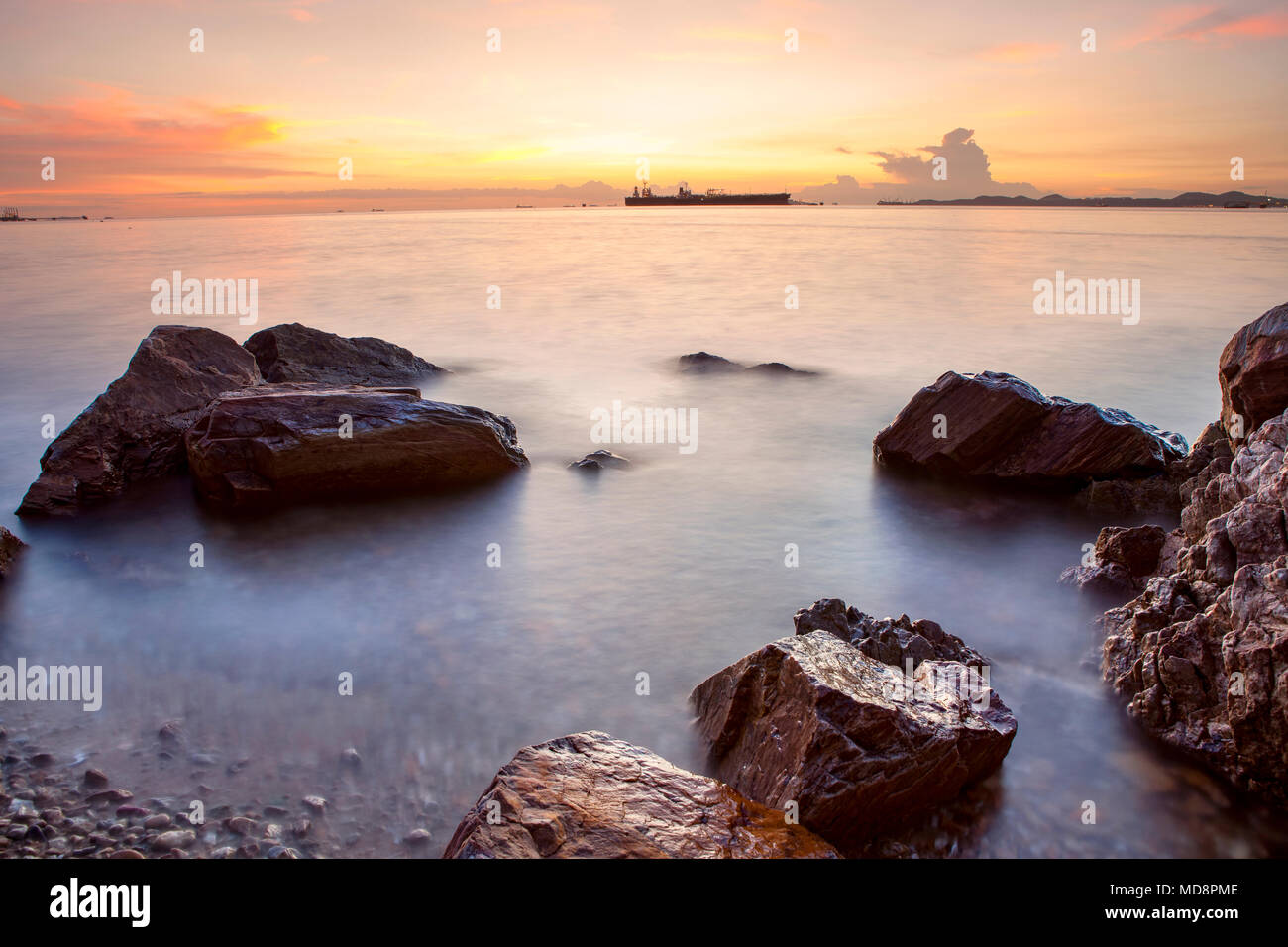 Laem chabang container port thailand hi-res stock photography and ...