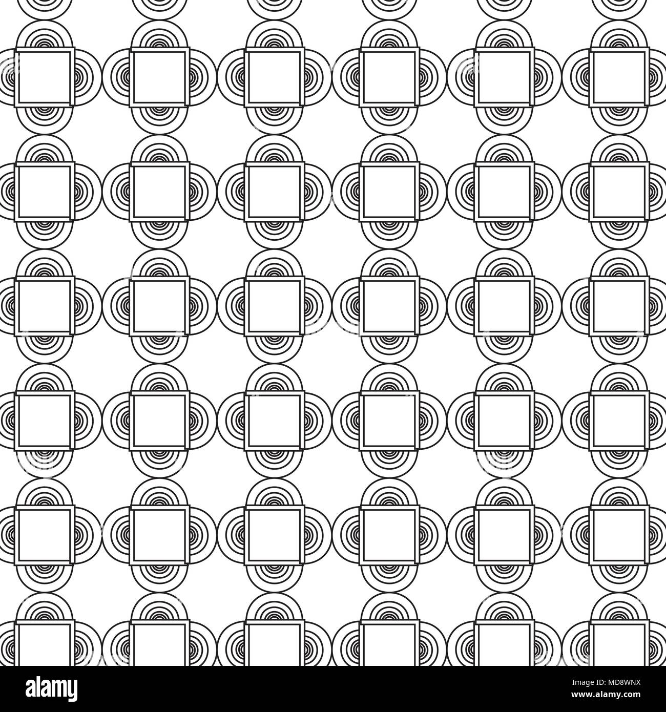 Background of geometric shapes, black and white design. vector ...