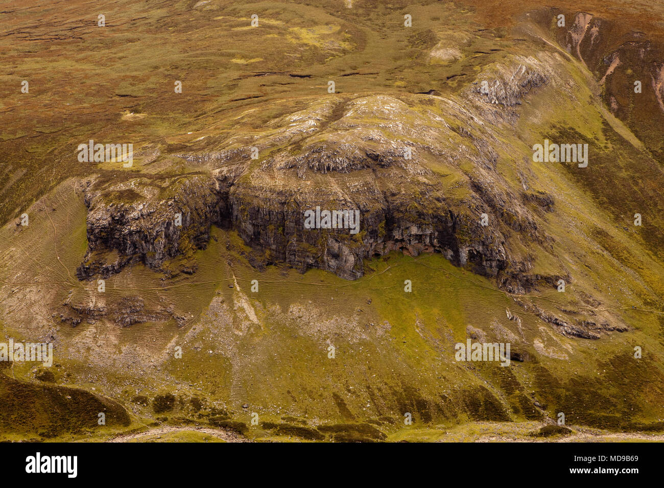 Inchnadamph scotland cave hi-res stock photography and images - Alamy