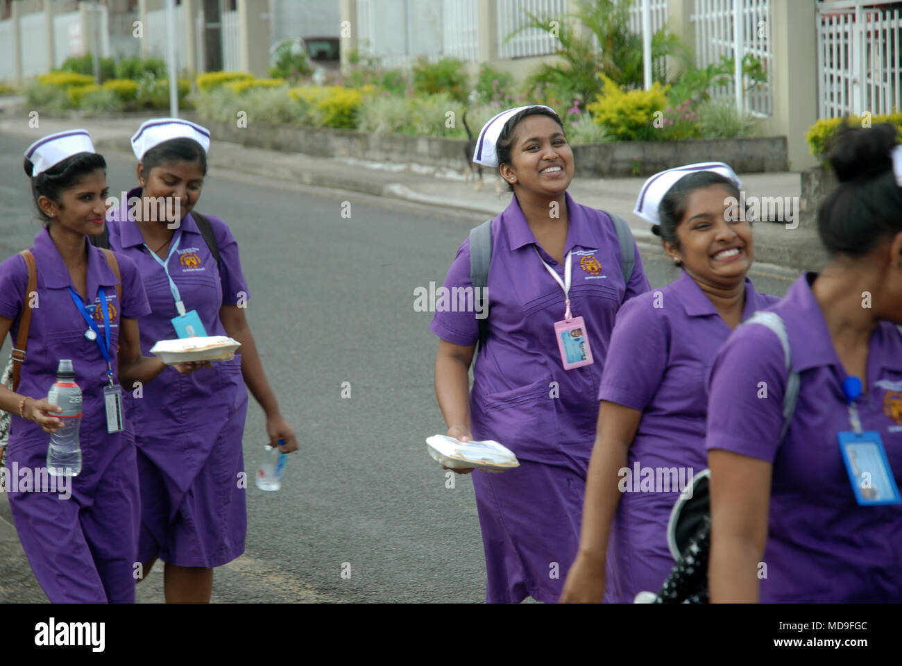 Fijian girls hi-res stock photography and images - Alamy