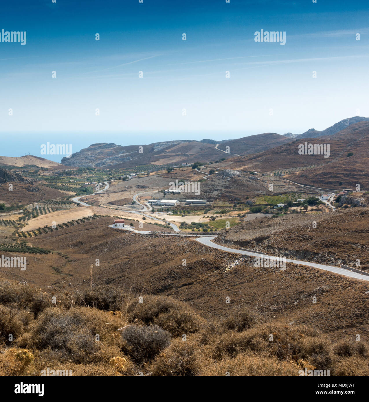 Dry bush in greece hi-res stock photography and images - Alamy