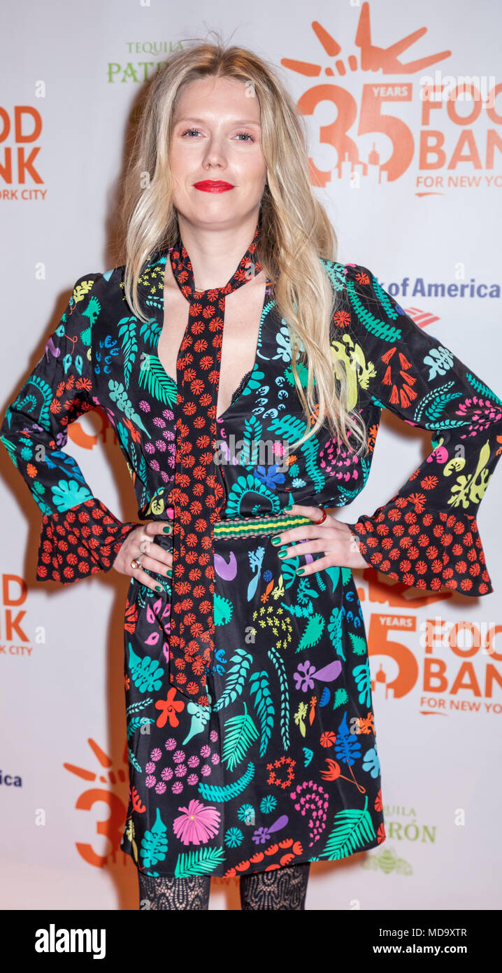 New York, United States. 17th Apr, 2018. Theodora Richards attends the ...