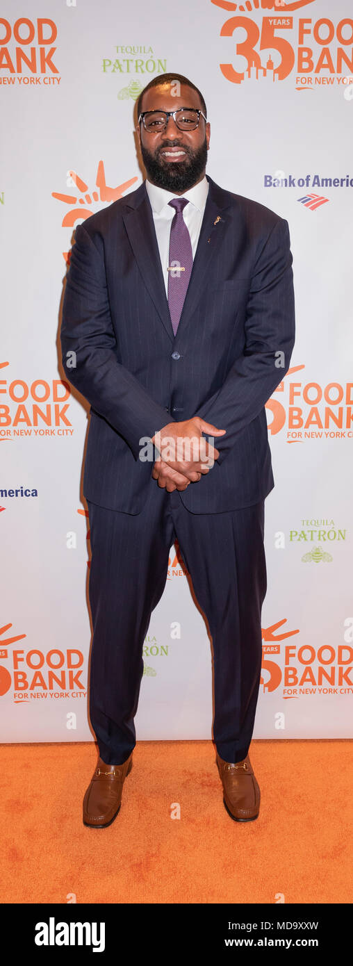 New York, United States. 17th Apr, 2018. Chris Canty attends the Food ...