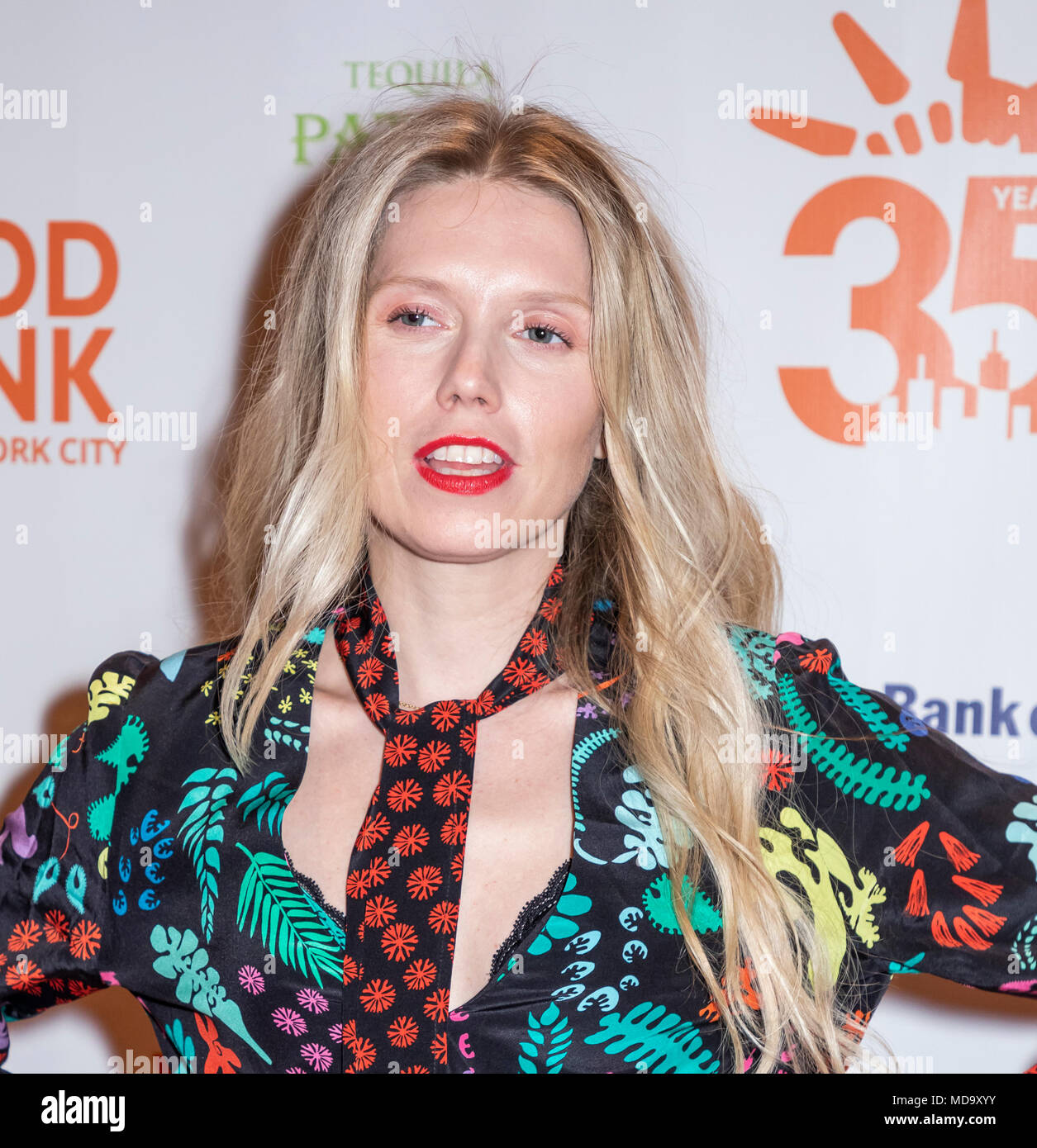 New York, United States. 17th Apr, 2018. Theodora Richards attends the ...