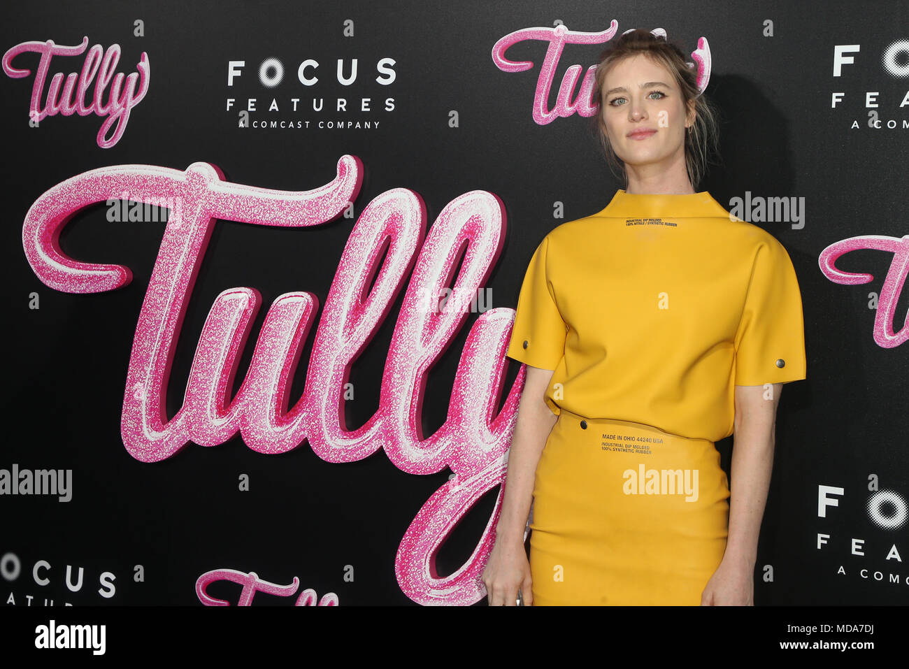 Los Angeles, Ca, USA. 18th Apr, 2018. Mackenzie Davis at the Los ...